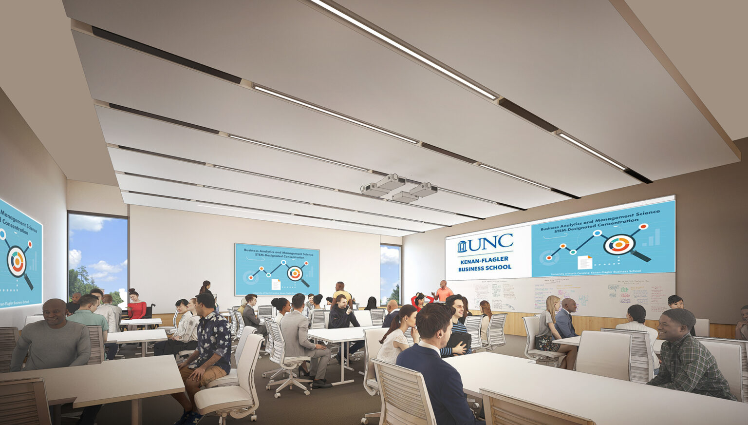 Celebrating groundbreaking for Steven D. Bell Hall