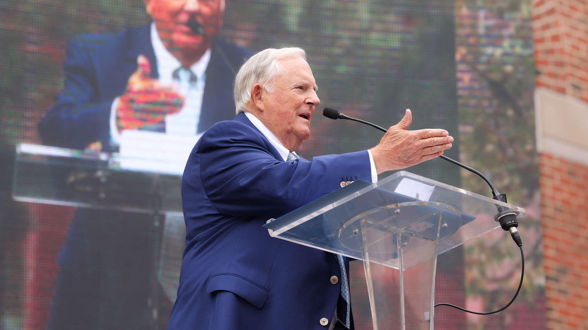 Celebrating groundbreaking for Steven D. Bell Hall