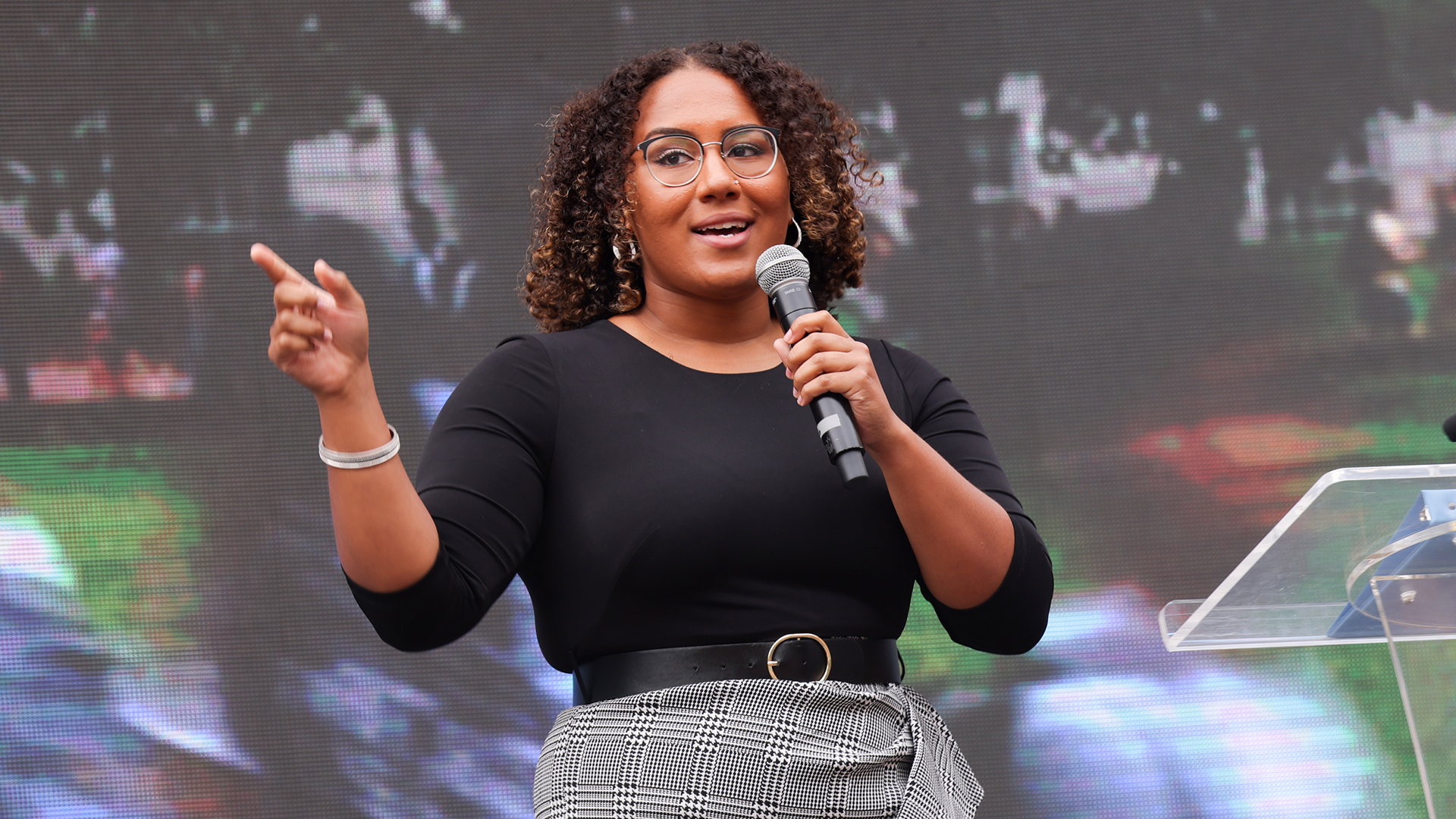 Celebrating groundbreaking for Steven D. Bell Hall