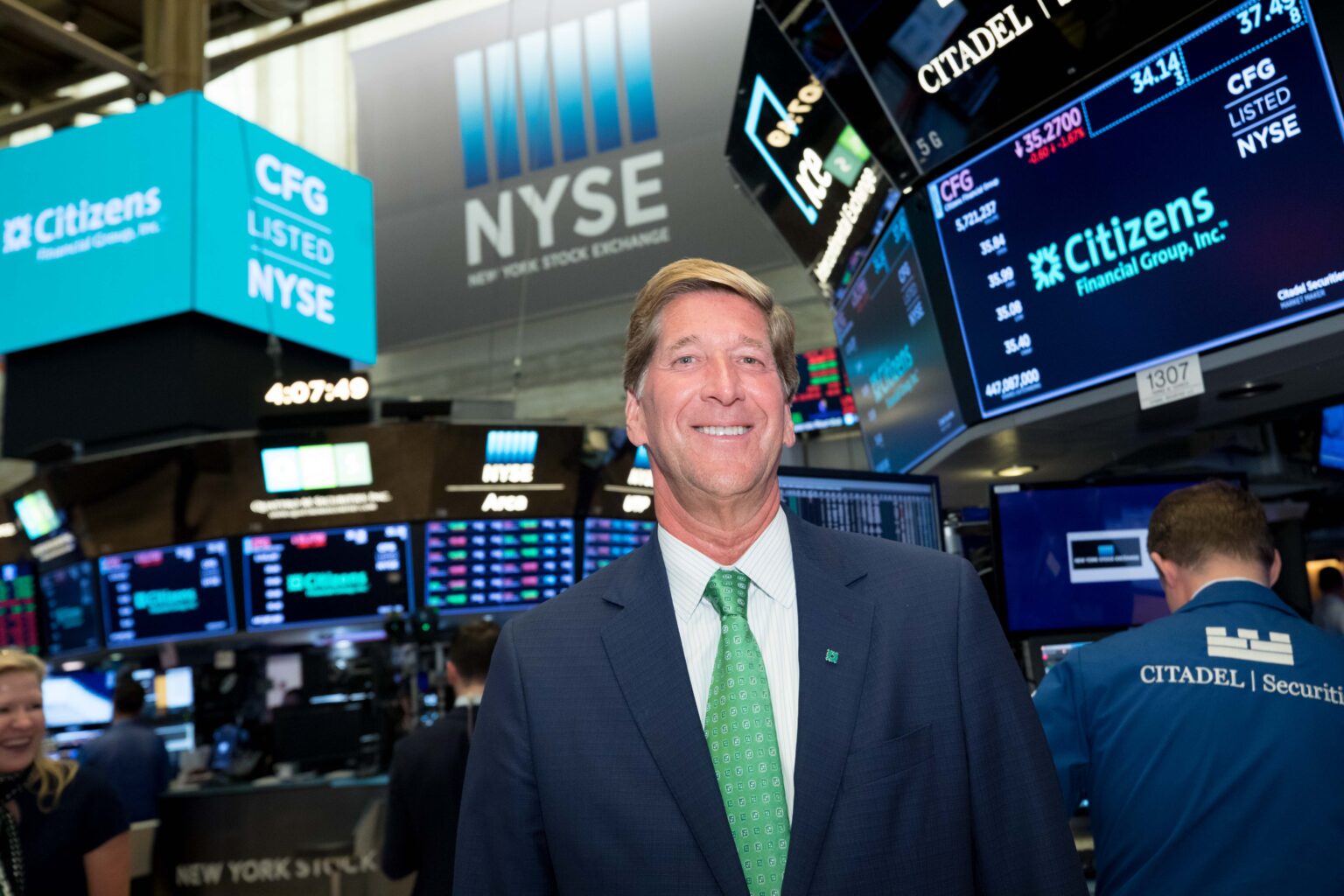 Top CEO and tops at Citizens | UNC Kenan-Flagler